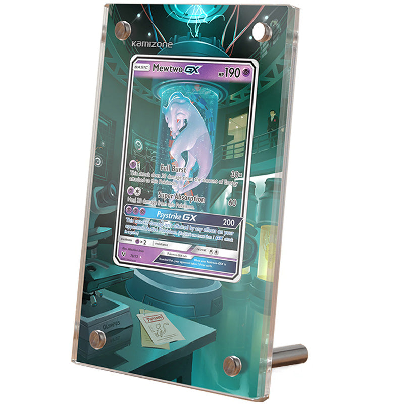 Mewtwo GX Shining Legends - Extended Artwork Display Case | KamiZone